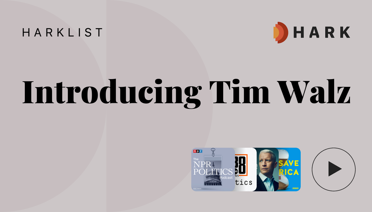 Tim Walz: A Roundup of Podcast Moments