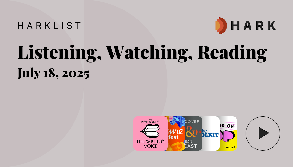 Listen to July 18, 2025 on Hark